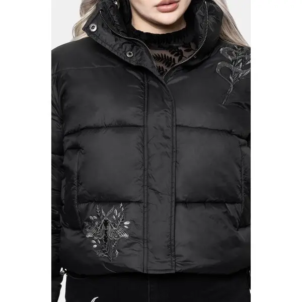 DISTURBIA Nirah Embroidered Padded Jacket