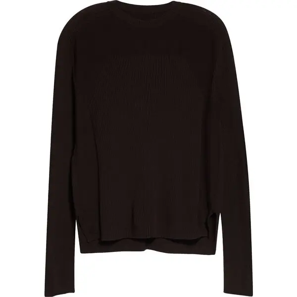 Rick Owens Ribbed Geo Wool Sweater