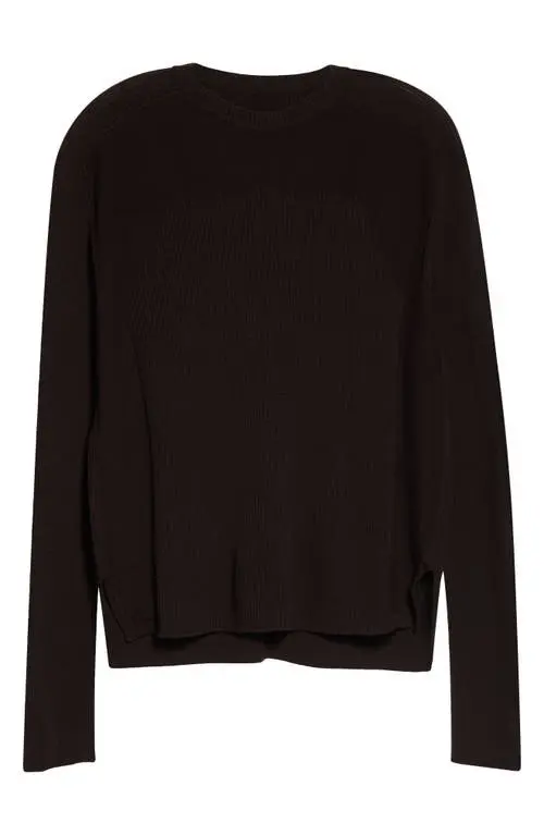 Rick Owens Ribbed Geo Wool Sweater