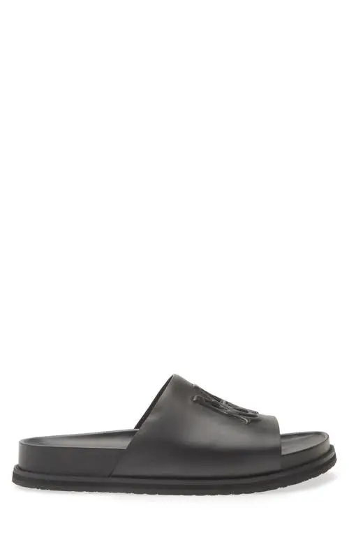 Amiri Ma Leather Slide Sandal