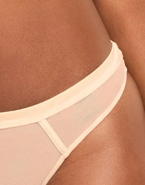ADORE ME Elen Thong Panties - Light Beige