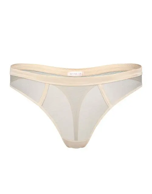 ADORE ME Elen Thong Panties - Light Beige