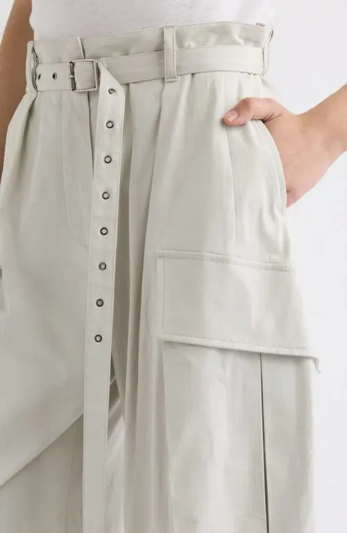Acne Studios Pama Belted Twill Cargo Pants