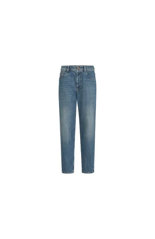 Brunello Cucinelli Baggy Tapered Jeans
