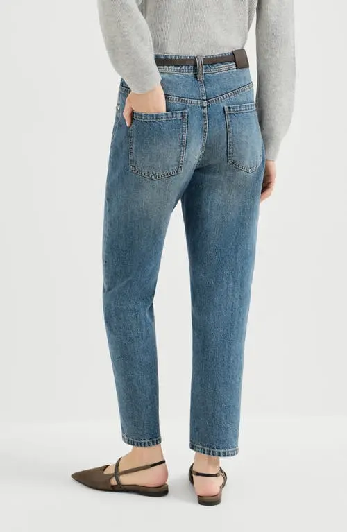 Brunello Cucinelli Baggy Tapered Jeans
