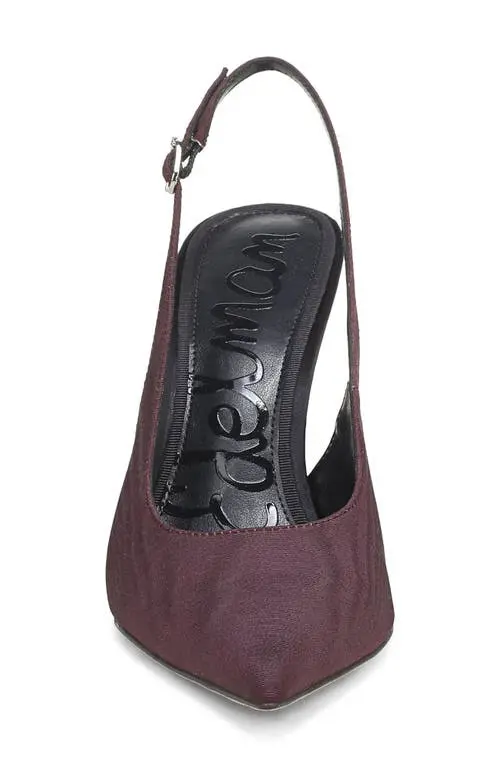 Sam Edelman Tegan Slingback Pump - Midnight Grape