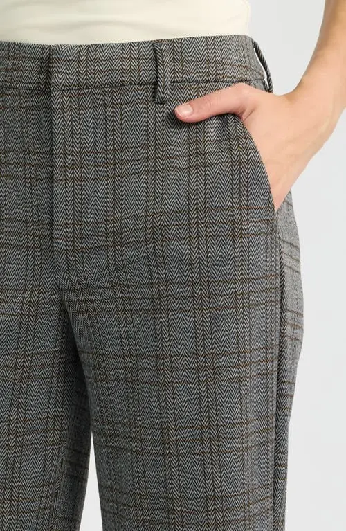 LIVERPOOL Kelsey Plaid Wide Leg Pants