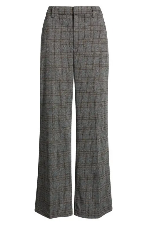 LIVERPOOL Kelsey Plaid Wide Leg Pants