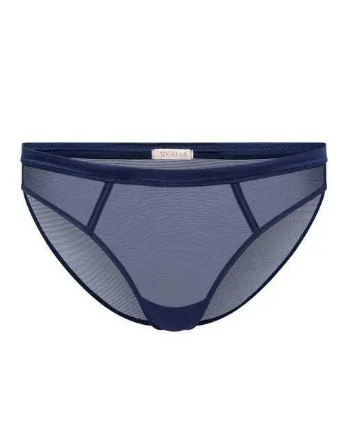 ADORE ME Elen Bikini Panties - Dark Blue