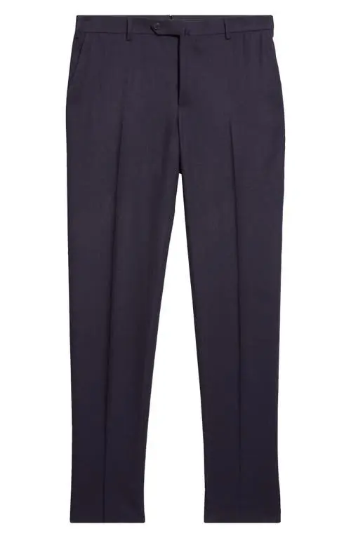 Isaia Wool & Cashmere Trousers - Dark Blue 800