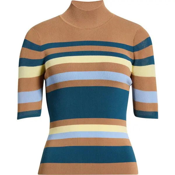 Solid & Striped The Rumi Mock Neck Top