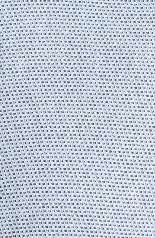 BOSS Hank Slim Fit Micropattern Cotton Dobby Dress Shirt
