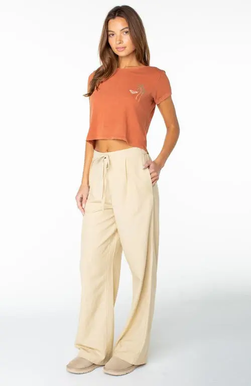 Roxy Mavericks Pleated Wide Leg Trousers
