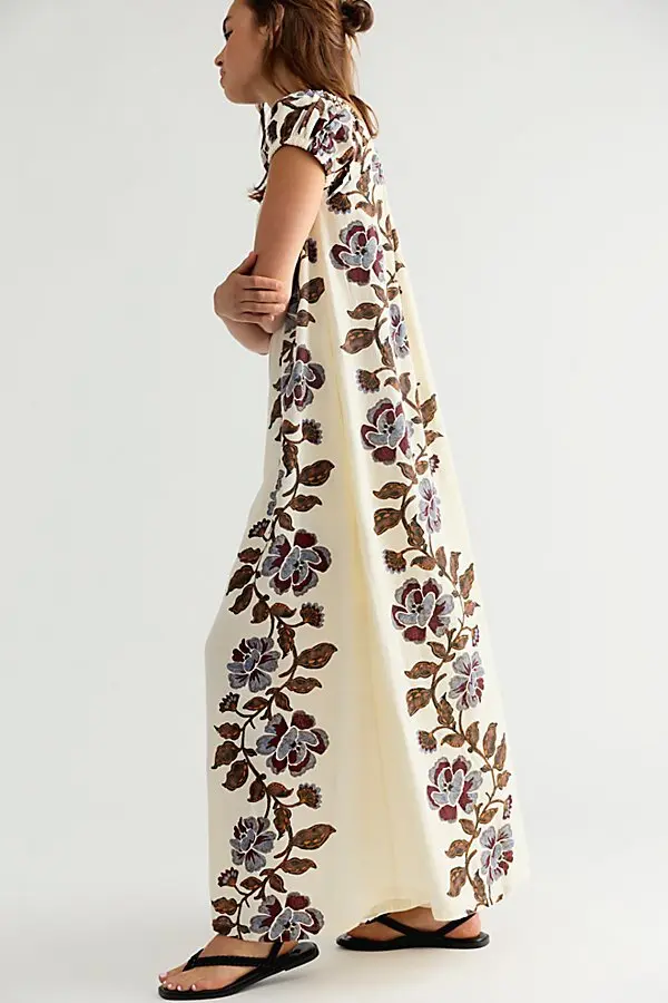 Free People Amory One-piece Printed Jumpsuit