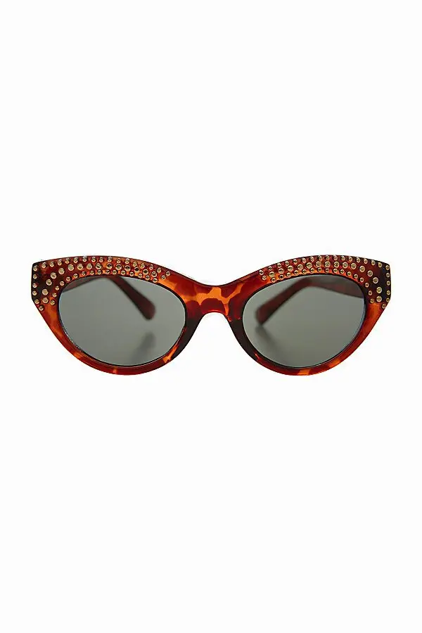 SUNGLASS MUSEUM Vintage Monique Sunglasses Selected By - Brown