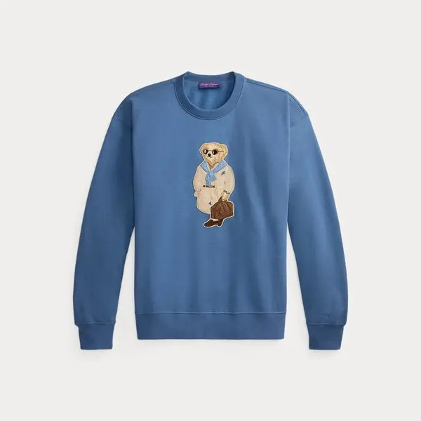 Ralph Lauren Polo Bear Fleece Sweatshirt - Blue Horizon