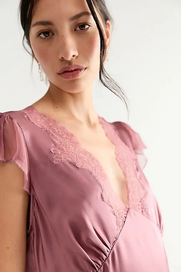 MES DEMOISELLES Sibilla Silk Top