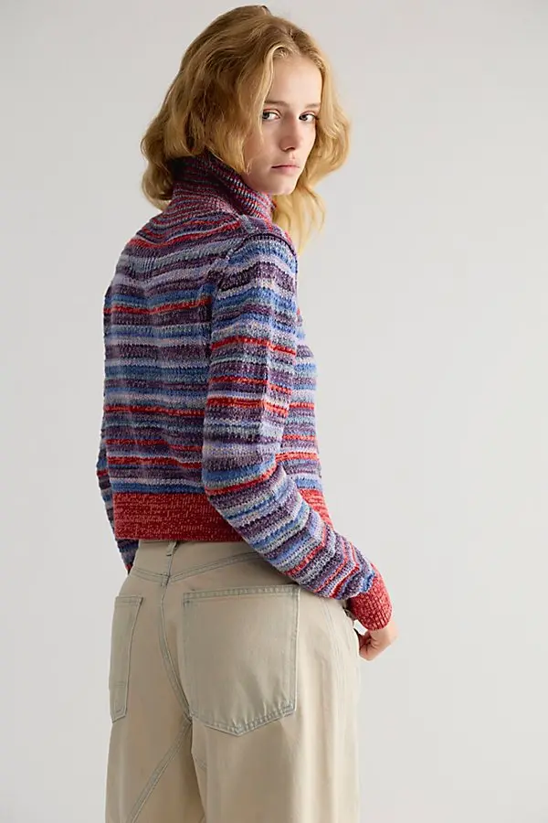 Free People We The Free Alyson Striped Cardigan