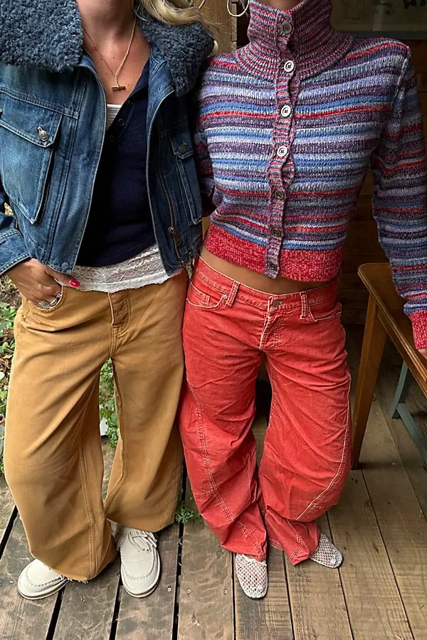 Free People We The Free Alyson Striped Cardigan
