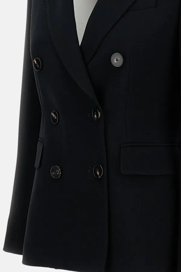 Alberto Biani Cady Double-breasted Blazer