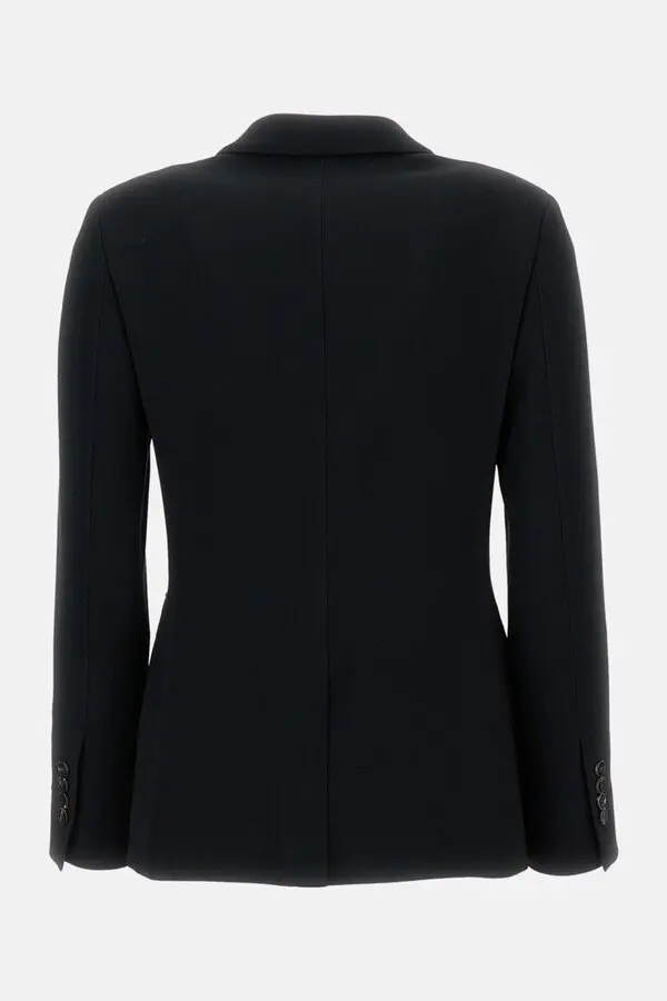 Alberto Biani Double-breasted Cady Blazer