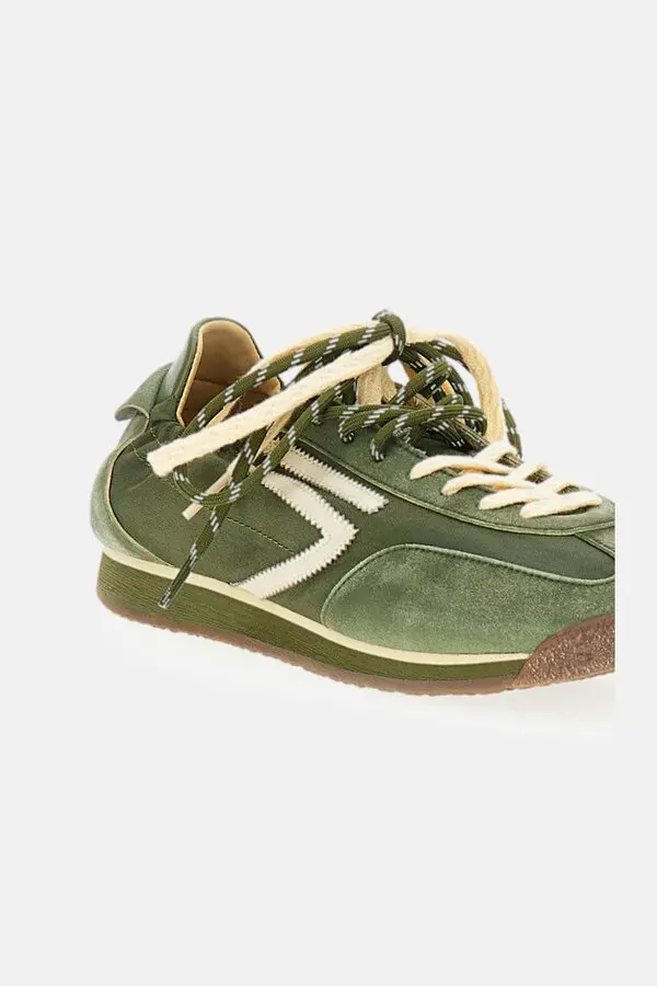 PURAAI Vegan Sneakers With Recycled Microsuede Inserts