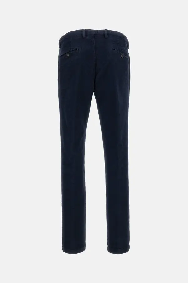 BRIGLIA 1949 Twill Trousers - Blu