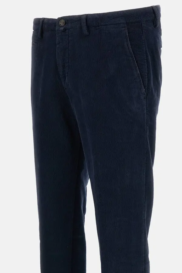 BRIGLIA 1949 Twill Trousers - Blu