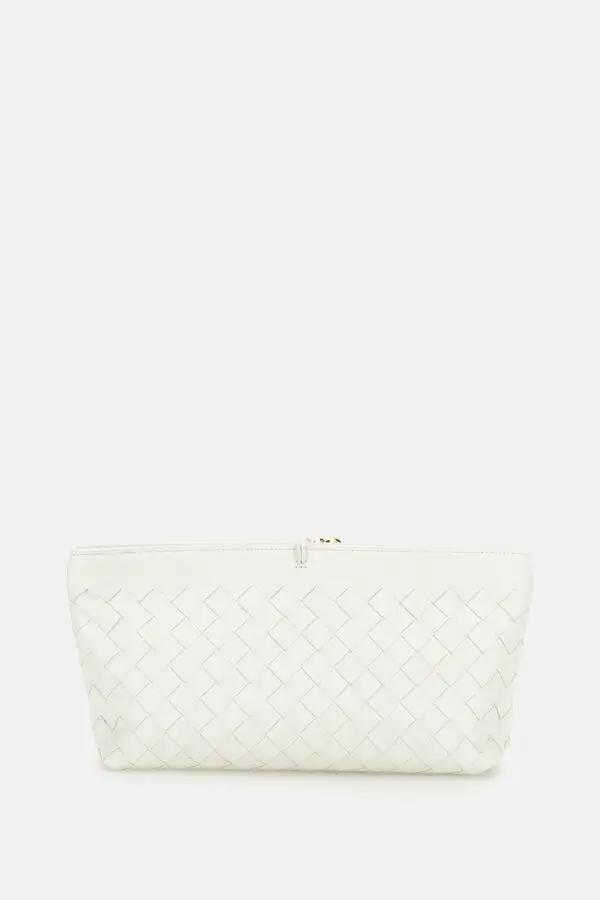 Bottega Veneta Andiamo Boat Bag - White
