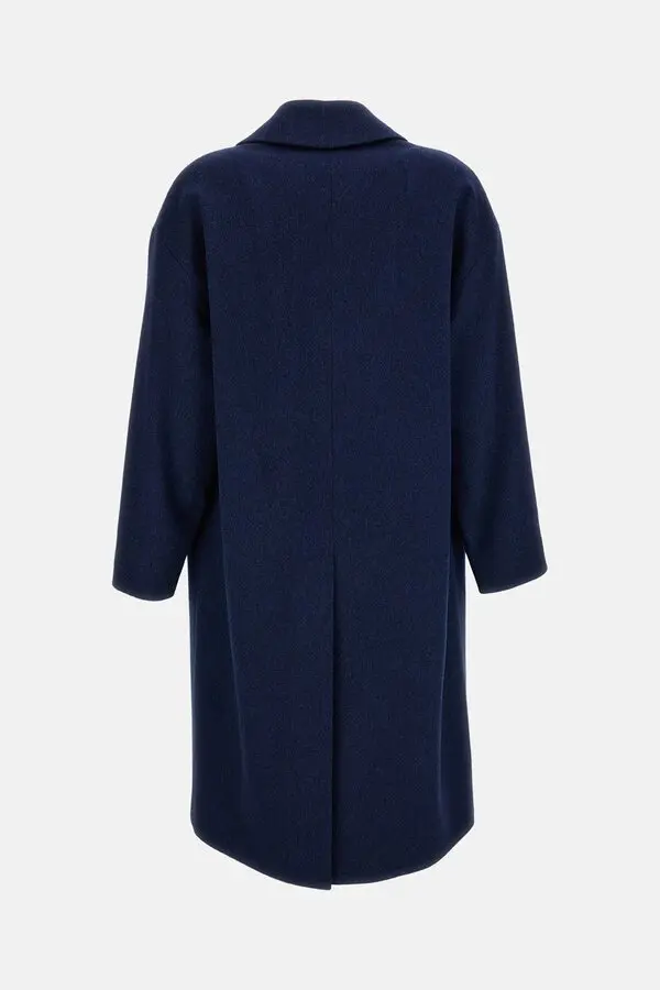 Alberto Biani Double-breasted Wool Coat