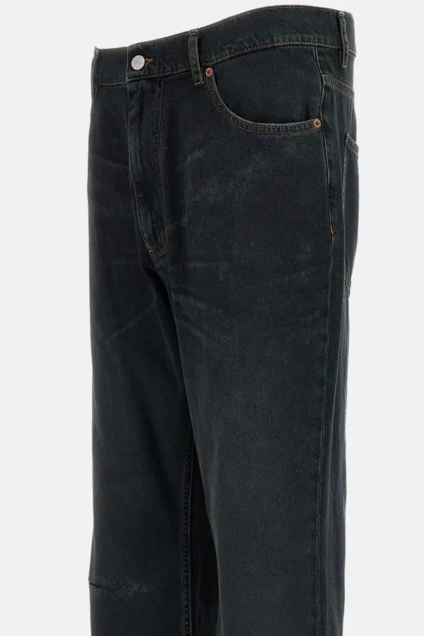 MAISON MARGIELA Distressed Straight-leg Jeans