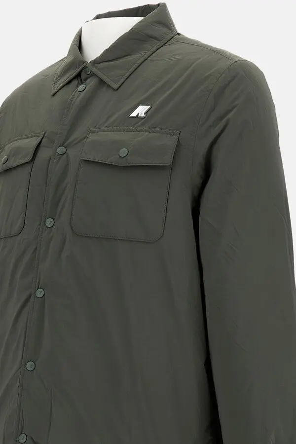 K-WAY Nylon Plain Warm Jacket
