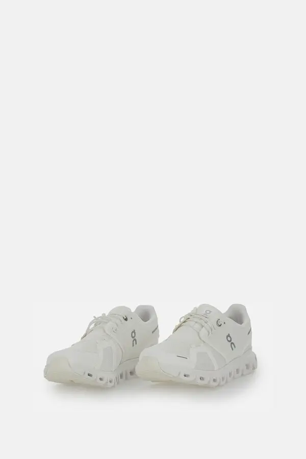 On Cloud 6 Lace Up Sneakers - White