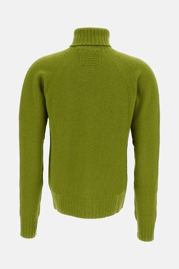 DRUMOHR Brushed Wool Turtleneck Sweater