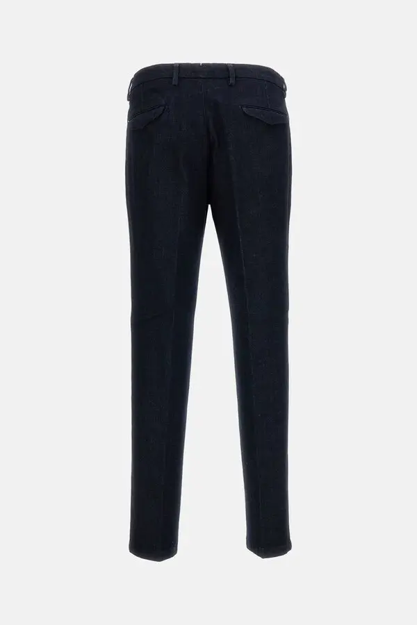 BRIGLIA 1949 Denim Cotton Trousers