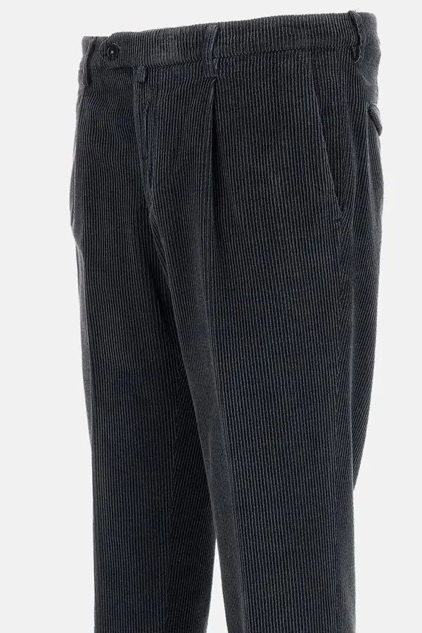 BRIGLIA 1949 Corduroy Trousers - Grey