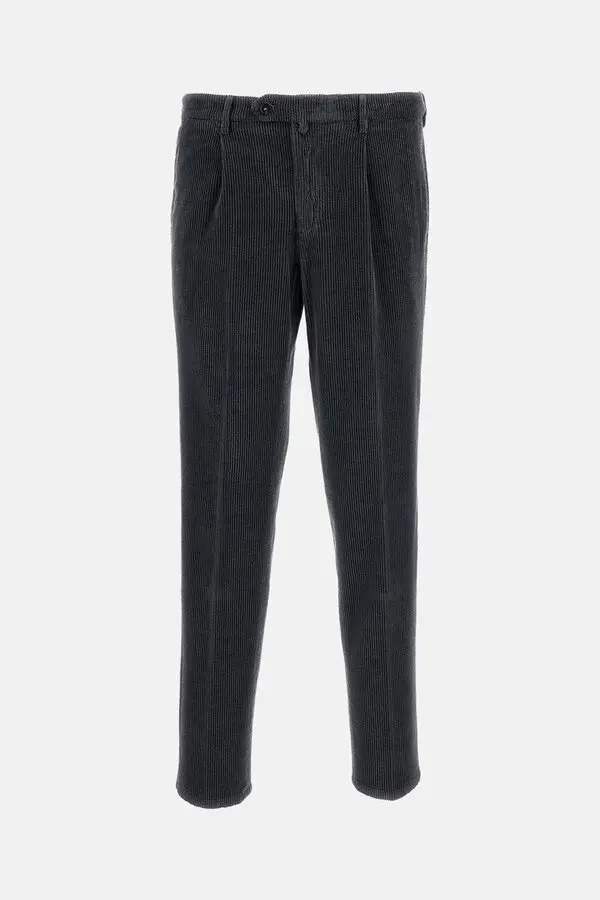 BRIGLIA 1949 Corduroy Trousers - Grigio