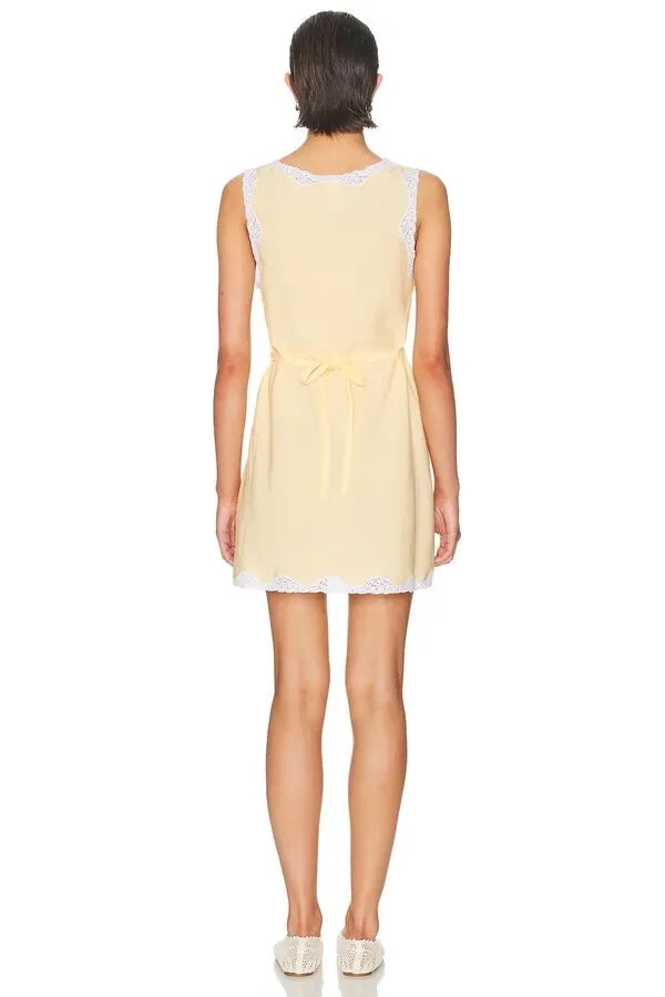 Posse Tabitha Slip Mini Dress - Buttermilk