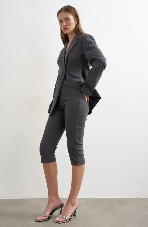 Topshop Bengaline Capri Pants