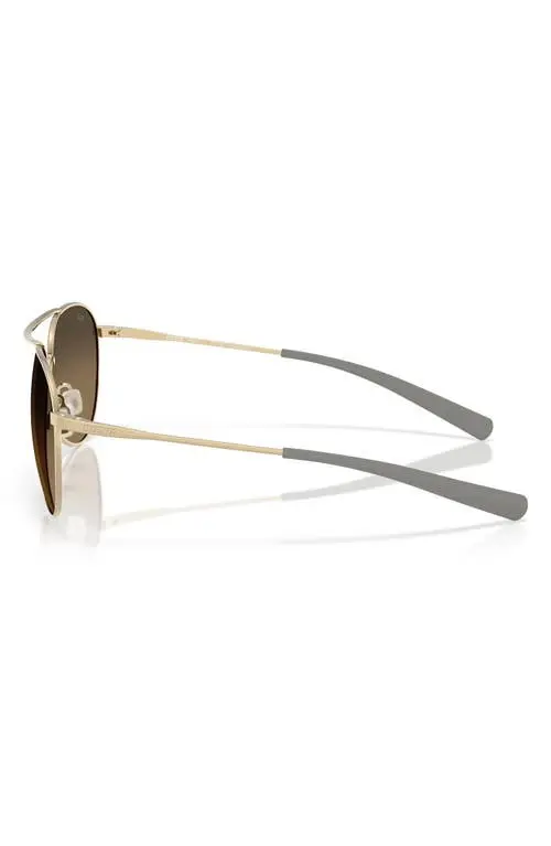COSTA DEL MAR Piper 58mm Gradient Polarized Pilot Sunglasses
