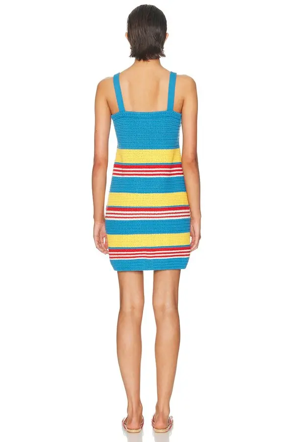 Posse Tammy Crochet Knit Mini Dress