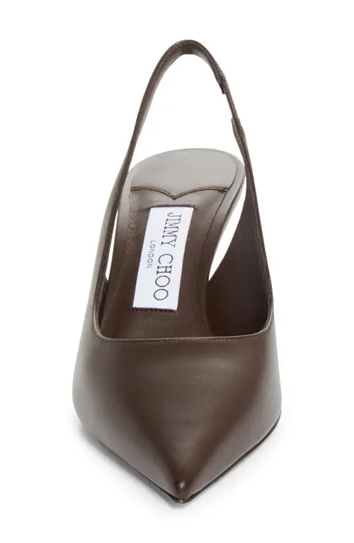 JIMMY CHOO Love Pointed Toe Stiletto Slingback Pumps
