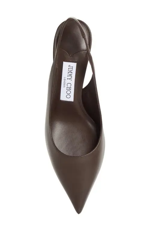 JIMMY CHOO Love Pointed Toe Stiletto Slingback Pumps