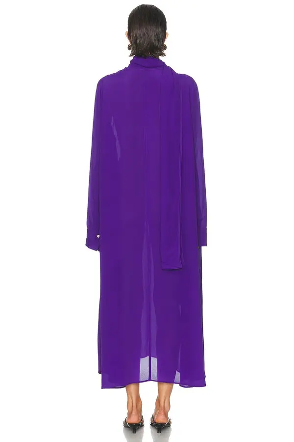 TOTEME Rounded Neckline Dress - Amethyst
