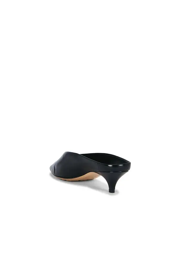 Bottega Veneta Vesta Kitten Heel Mule