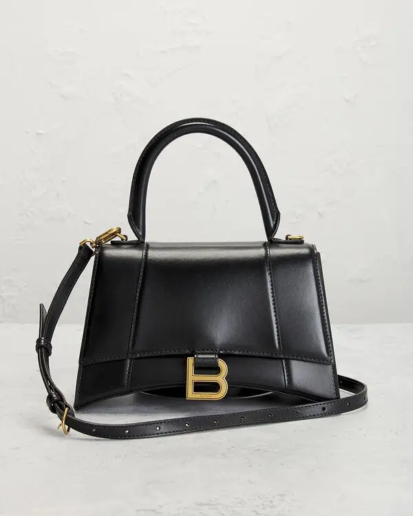 FWRD RENEW Balenciaga Small Hourglass Top Handle Bag