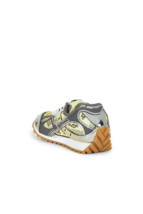 Bottega Veneta Orbit Sneaker - Zesty & Basalt