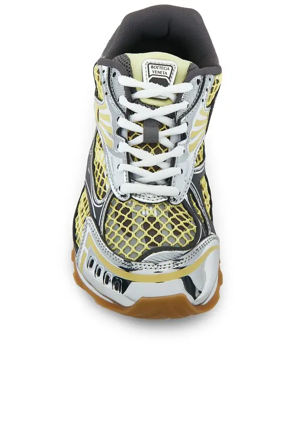 Bottega Veneta Orbit Sneaker - Zesty & Basalt
