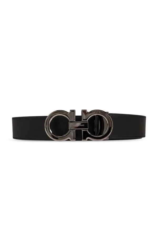 FERRAGAMO Reversible Belt - Green