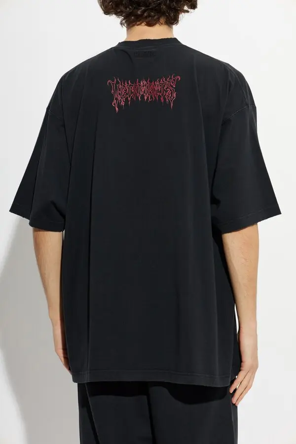 Vetements T-shirt With A Colorful Print
